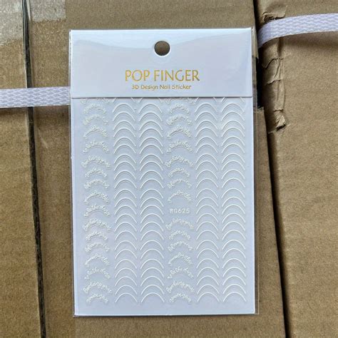 1 Pcs Rose Golden Striping Tape Nail Design Stripe Lines Geometry 3d