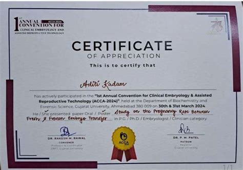 Aditi Kadam On Linkedin Acca2024 Gujaratuniversity