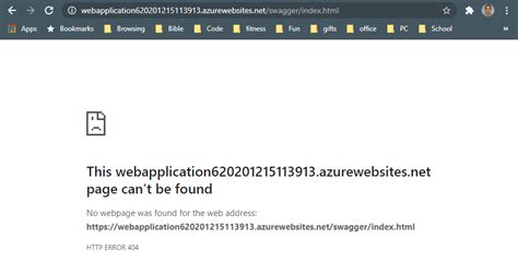 Swashbuckle Doesnt Generate Swagger UI Or Docs When Deployed To Azure App Service Issue