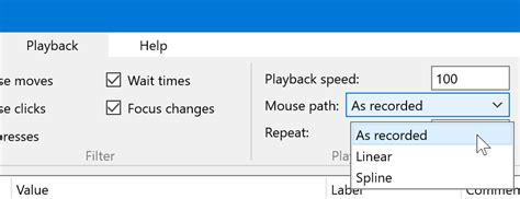 Macro Recorder Playback