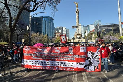 EN VIVO | Marcha del SNTE y la CNTE en CDMX avanza con cerca de 15 mil maestros - POSTA México