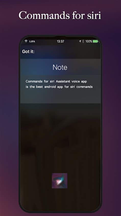 siri assistnt voice commands for android download