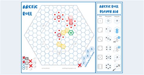 Print and Play: Arctic Roll | Juegos Roll & Write