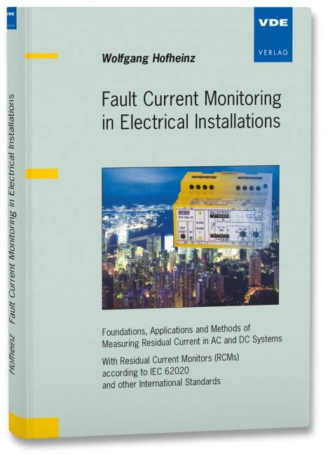 Fault Current Monitoring In Electrical Installations BOOKS VDE Publishing House