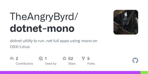 GitHub TheAngryByrd Dotnet Mono Dotnet Utility To Run Net Full Apps Using Mono On OSX Linux