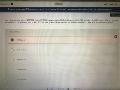 solved 3 assessment help saveand exit check my work mode this