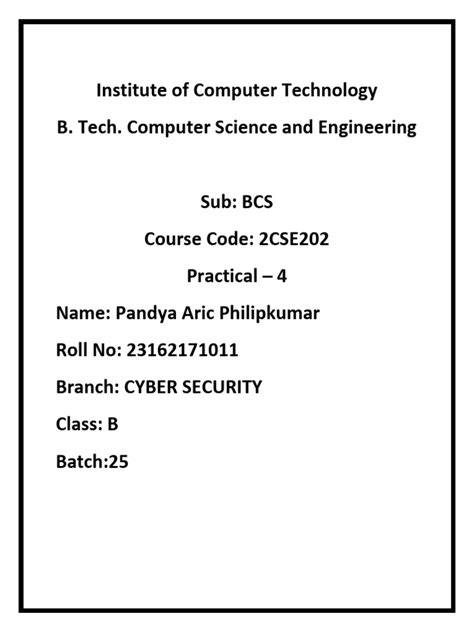 Practical 4 Pdf Router Computing Computer Network