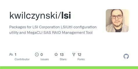 Github Kwilczynskilsi Packages For Lsi Corporation Lsiutil Github Kwilczynskilsi Packages For Lsi Corporation Lsiutil