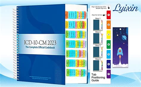 Book Tabs For Icd 10 Cm 2023 The Complete Official Codebook Book Not Included 96