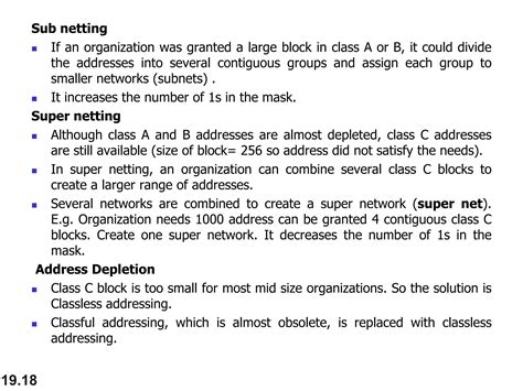 Forouzan Ch19 Network Layer Logical Addressing Ppt