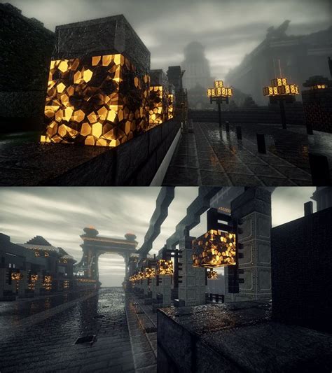 Gloomy Minecraft Minecraft Architecture Minecraft Shaders Minecraft