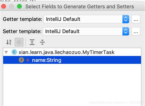 intellij idea快速创建getter和setter等方法（mac） 山鬼谣弋痕夕的博客 csdn博客