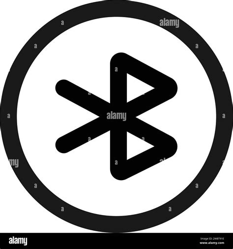Bluetooth Symbol Icon Vector Illustration Design Stock Vector Image And Art Alamy