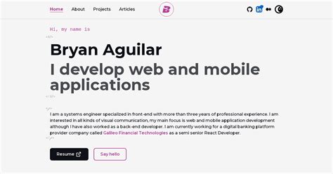 Bryan Aguilar Projects