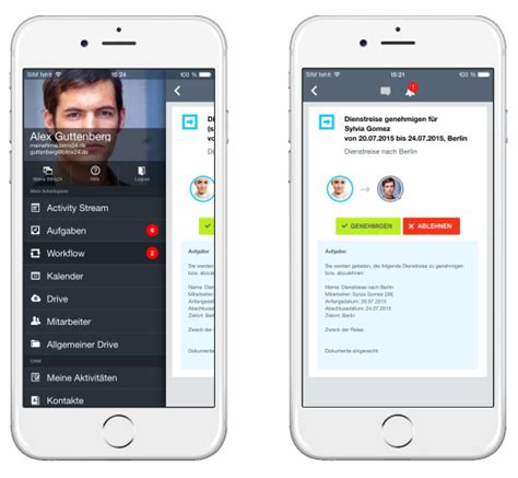 Bitrix Mobile App Your Social Intranet LINXYS GmbH