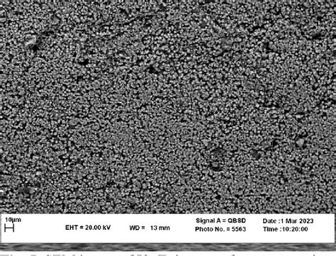 Sem Image Of Is Existence Of Many Pores In Is Surface And Structure