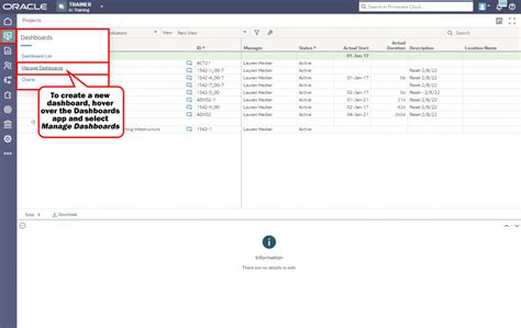 How To Use Dashboards In Oracle Primavera Cloud Taradigm