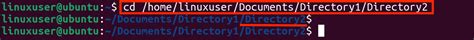 Cd Command In Linux Change Directory LinuxWays