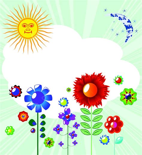 Beauty Spring Mother Butterfly Easter Vector Mother Butterfly Easter