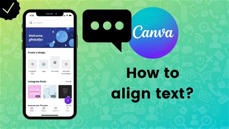 How To Align Text In Canva Canva Tips Youtube