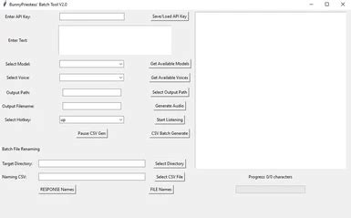 Elevenlabs Batch Generator At Skyrim Nexus Mods And Community