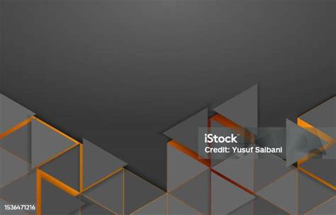 어두운 삼각형 그라데이션 배경 템플릿입니다 배너 Flayer에 대한 우아한 디자인 개념이 있는 배경 템플릿입니다 0명에 대한 스톡 벡터 아트 및 기타 이미지 Istock