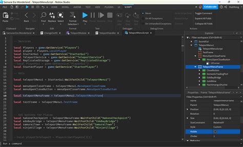 gui frame never shown by clicking the text button scripting support