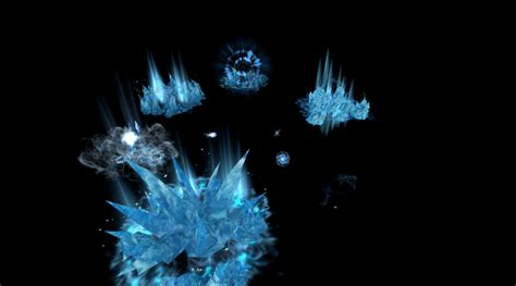 【unity粒子特效分享 冰封粒子特效】unity 2d冰冻特效 Csdn博客