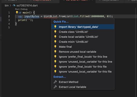 quick fixes are ordered badly · issue 4203 · dart code dart code · github