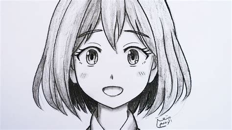 رسم انمي سهل مثل المحترفين تعلم كيفية رسم بنت انمي جميلة خطوة بخطوة