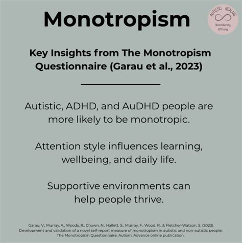 Monotropism And Polytropism Explained Autistic Realms