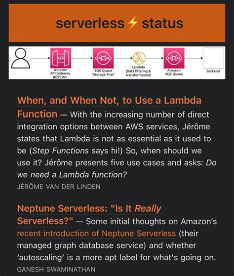 Lee Gilmore On Linkedin Serverless