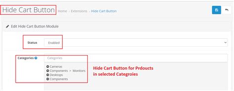 OpenCart Disable Add To Cart Button Replace With Contact Us