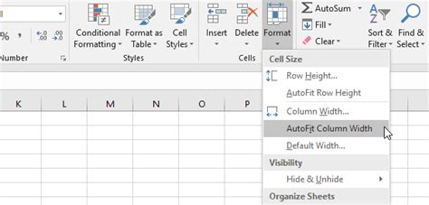 Ajuste automáticamente el ancho de las columnas y la altura de las filas en Excel Recurso