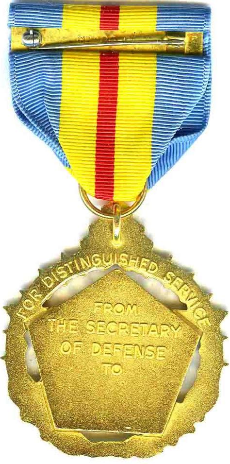 Defense Distinguished Service Medal Military Awards And Medals