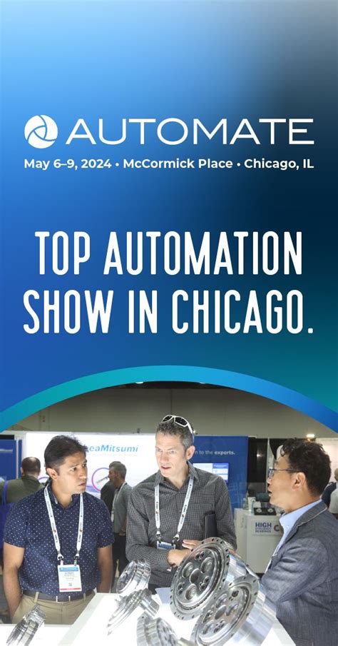 Automate Show Chicago June 22 25 2026 A3 Association For Advancing Automation