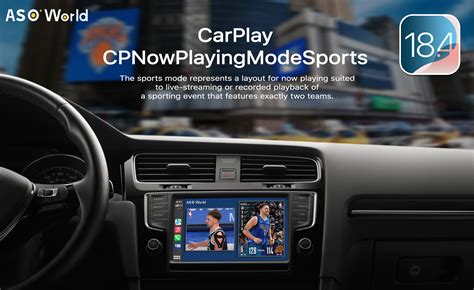 Ios 184 新apiを使用してcarplayスポーツアプリの機能を強化 Aso World