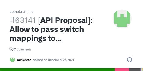 Api Proposal Allow To Pass Switch Mappings To Host