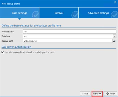 Create Backup Of A Database Netwrix Password Secure
