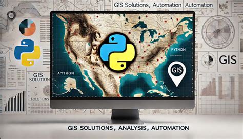 create custom python gis solutions for analysis mapping and