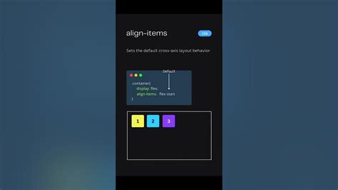 Align Items In Css Shorts Code Coding Css Cssdesign Frontend