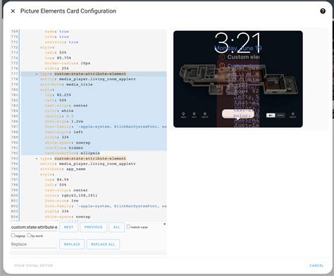 state attribute in a picture elements card r homeassistant
