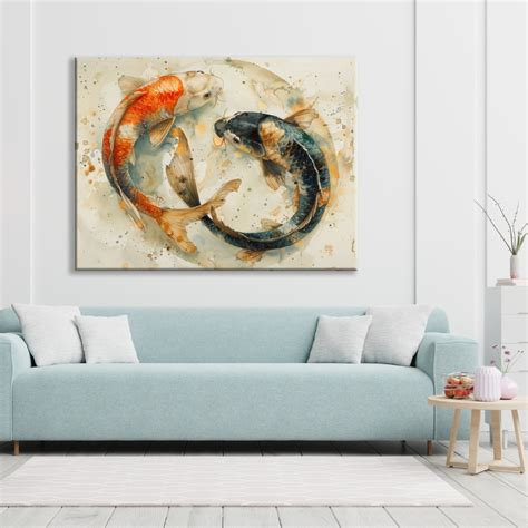 Купить картину Рыбы 2 Искусственый Интеллект в Киеве доступная цена в Украине фото описание