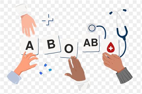 Blood Types Png Diverse Hands Free Png Rawpixel