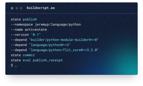 Python ActiveState