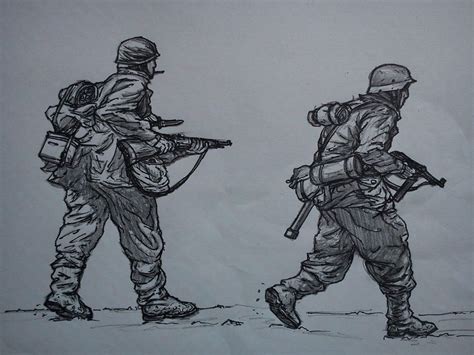 Pen Sketch Sketches D Day World War Ii Ww2 Visual Art Art Reference Spiderman Hello Kitty