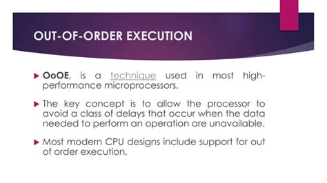 Instruction Level Parallalism Pptx Computing Technology And Computing