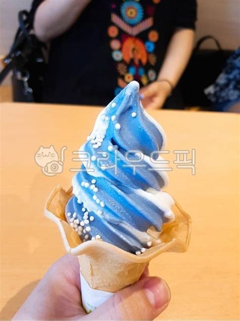 아이스크림 소다맛 소다맛아이스크림 디저트 Dessert 사진이미지일러스트캘리그라피 월령작가