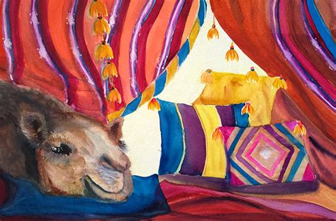 Camels Nose Under The Tent By Mary Gorman