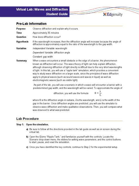 virtual lab guide waves and diffraction sg download free pdf